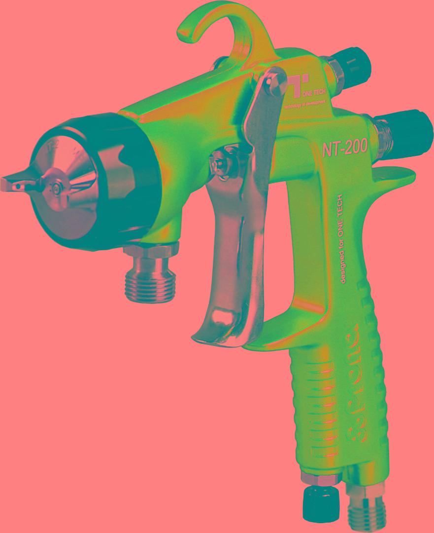 ≡ Фарбопульт з нижньою подачею ONETECH NT-200, дюза 1.8 мм купити за ...